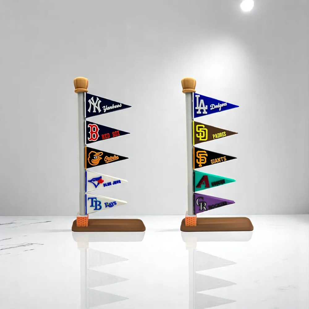 Baseball Pennant Flag Pole by forceAlmighty MakerWorld: Download Free ...