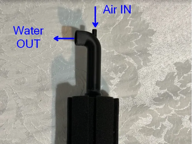 Sponge Filter Adapter - Free 3D Print Model - MakerWorld