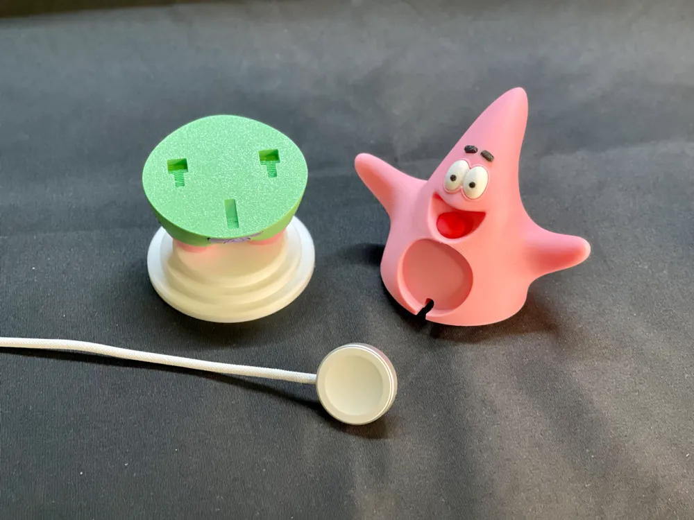 Patrick Star Desktop Watch Charging Stand by 上进的up主 MakerWorld ...