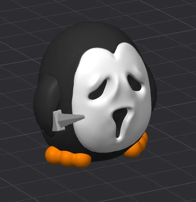 Tiny Butt Penguin - Scream Mask by Eternity Labs - MakerWorld
