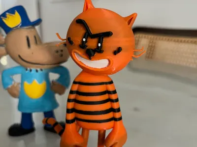 Dog Man Movie - Petey by Fernando MakerWorld: Download Free 3D Models