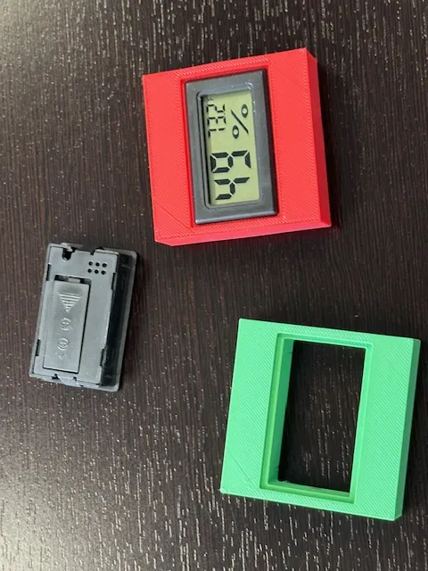 Humidity Temp Meter Holder - Free 3D Print Model - MakerWorld
