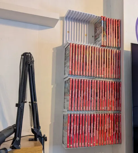 Nintendo Switch and Switch 2 Games Wall Storage by RabidTj07 MakerWorld ...