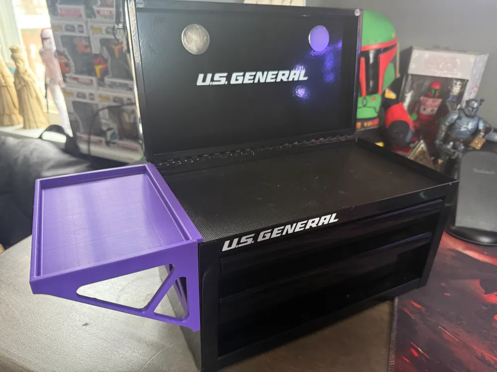 Harbor Freight Mini Tool Box Shelf Remixed by Gilded_Dragon MakerWorld ...