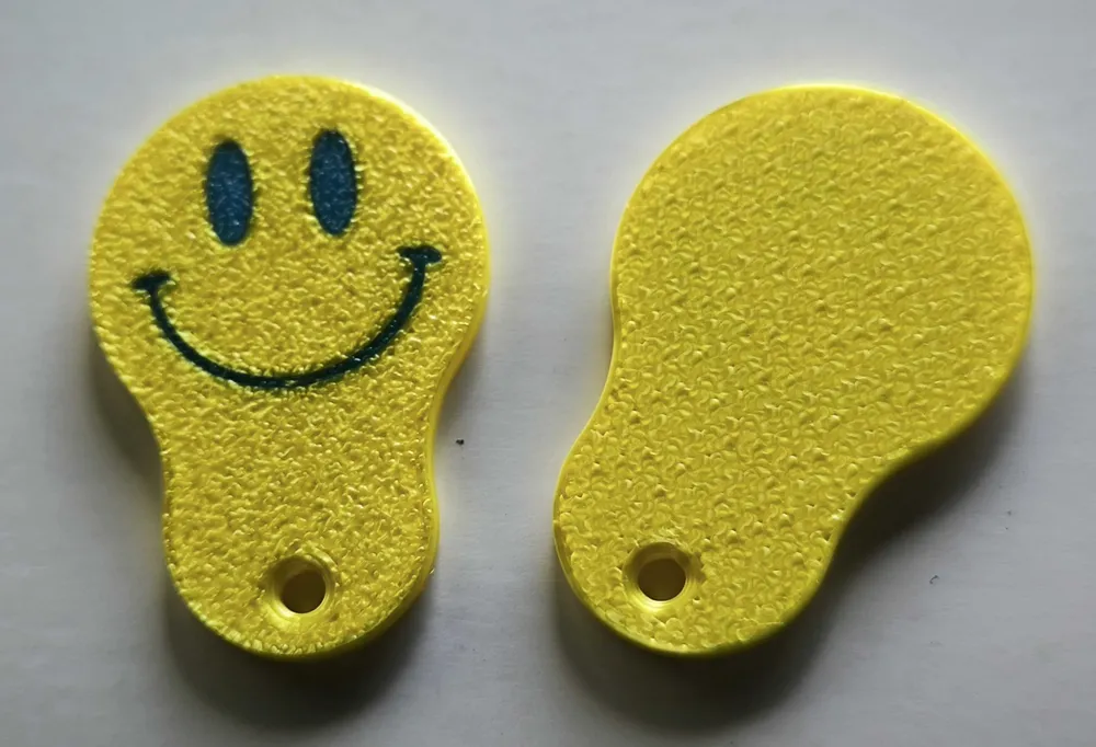 0.5-1-2 EURO Smiley Trolley Token - GETTONE by Fanilab_Design - MakerWorld