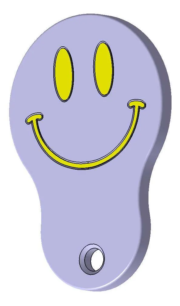 0.5-1-2 EURO Smiley Trolley Token - GETTONE by Fanilab_Design - MakerWorld