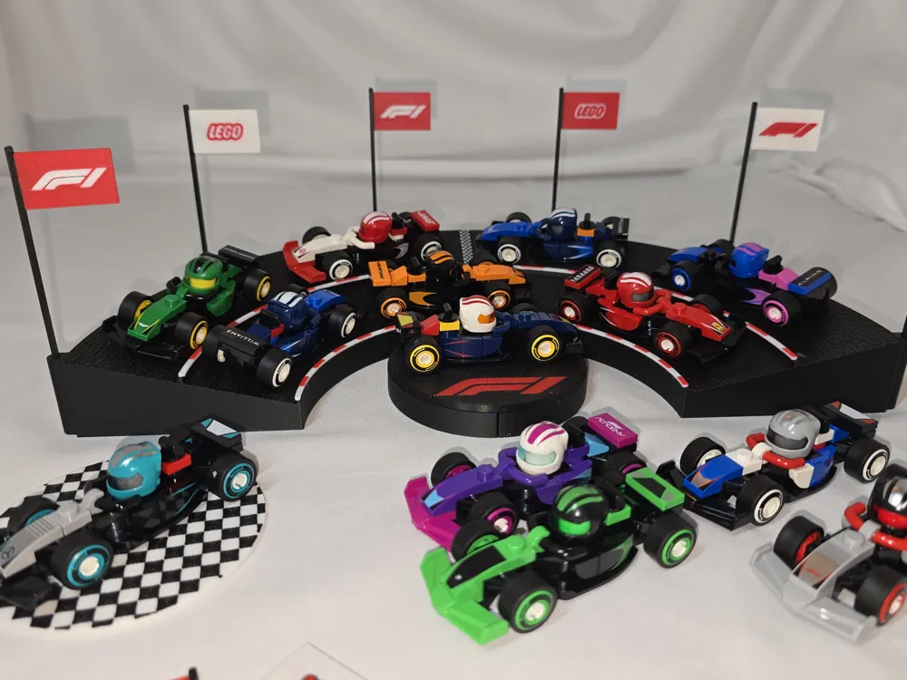 Mini F1 Display Stand by GrayGav MakerWorld: Download Free 3D Models