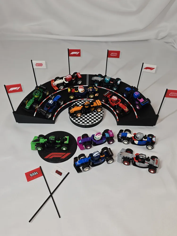 Mini F1 Display Stand - Free 3D Print Model - MakerWorld