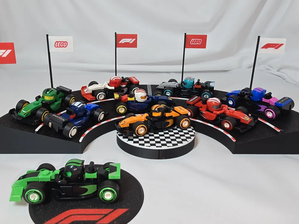 Mini F1 Display Stand - Free 3D Print Model - MakerWorld