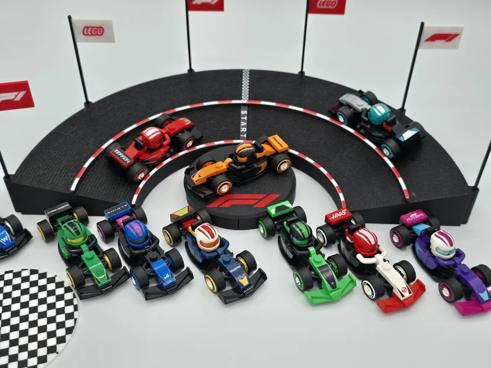Mini F1 Display Stand - Free 3D Print Model - MakerWorld