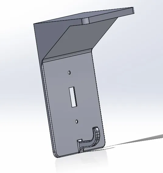 light switch shelf by neptune MakerWorld: Download Free 3D Models