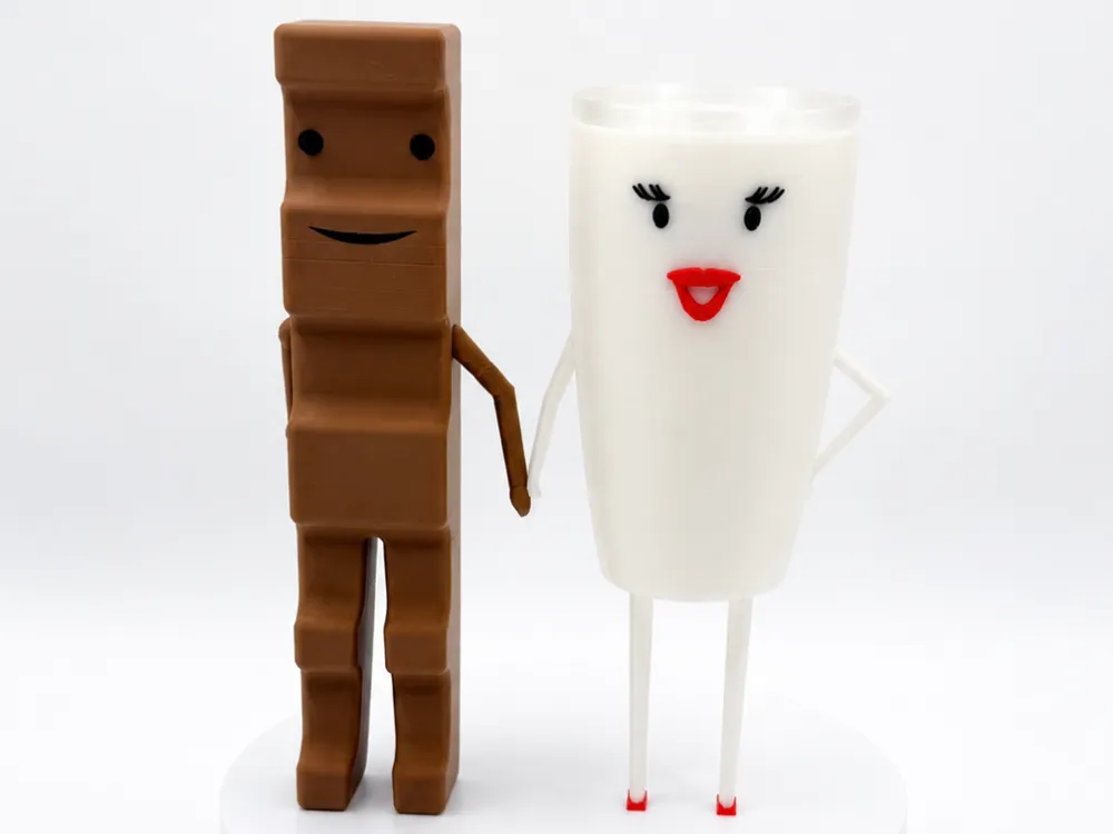 Milky & Schoki Kinder Schokolade for Wedding Cake - Free 3D Print Model ...