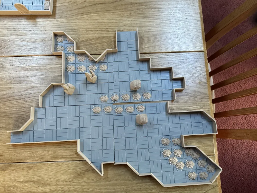 Wave Echo Cave - Carte de bataille D&D quasi-complète - Modèle d ...