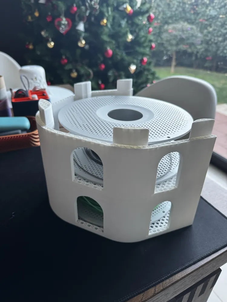 Infinity Spool Tower The Ultimate Storage Solution - Free 3D Print ...