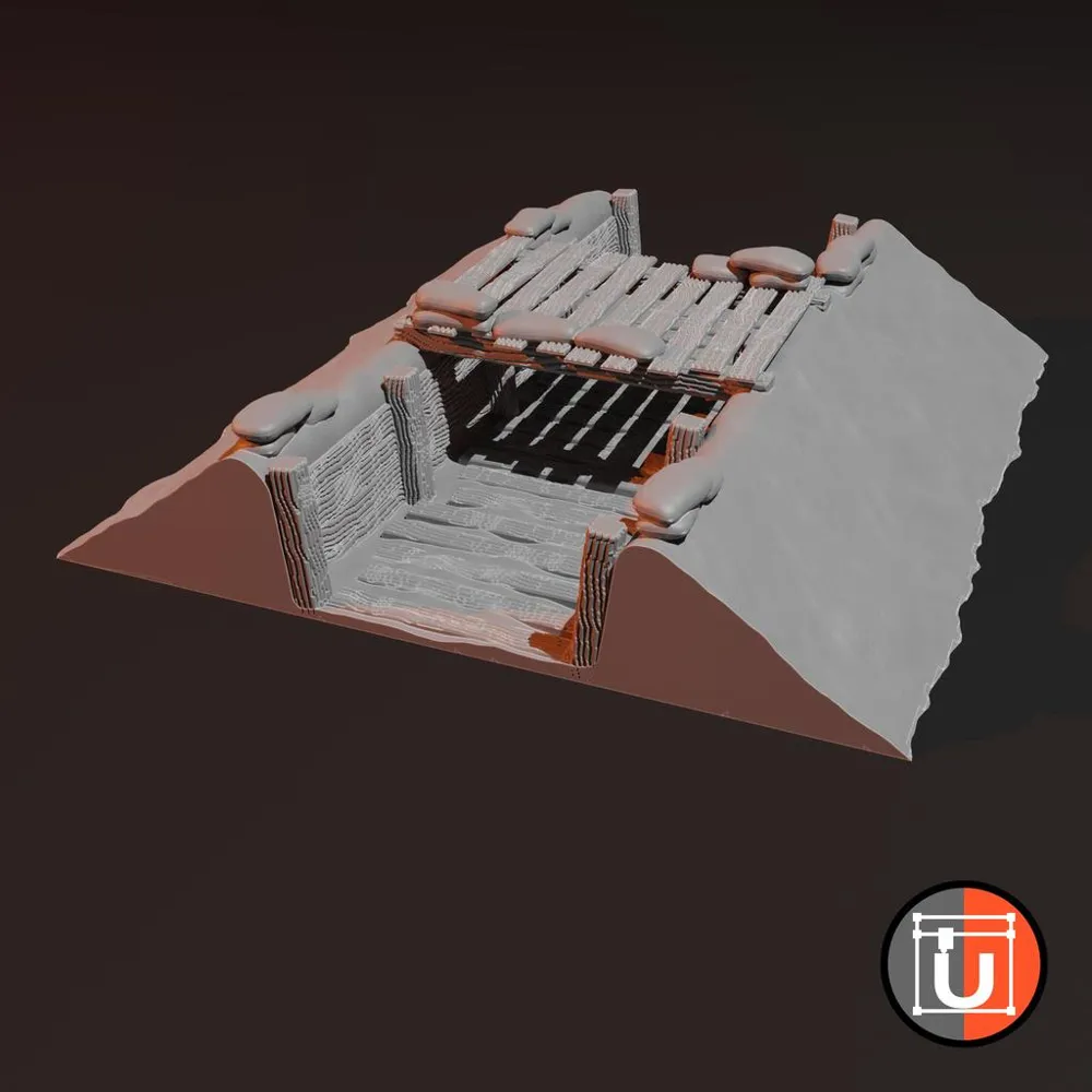 Trench Terrain by Udo's 3D World MakerWorld: Download Free 3D Models