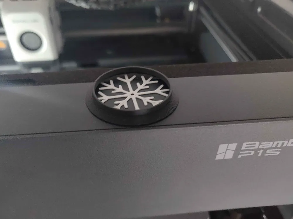 Tool Head Fan Cover Snowflake by Fritz025 - MakerWorld