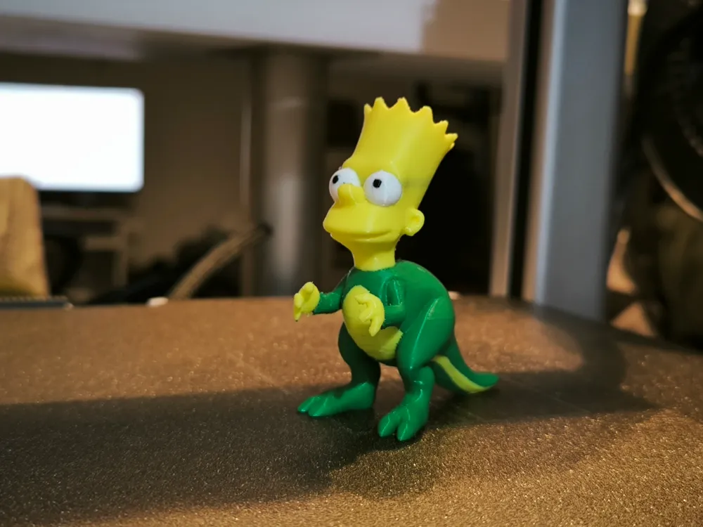 Bartosaurus - Bart Simpson as a Dinosaur by RUMcajz - MakerWorld