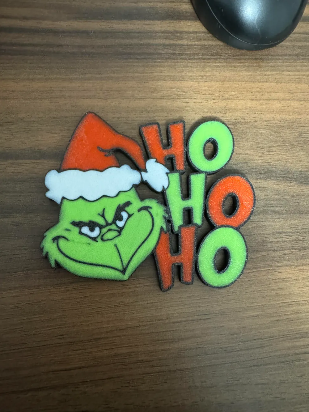 Grinch hohoho Fridge magnet by MichaelRousseau3D - MakerWorld