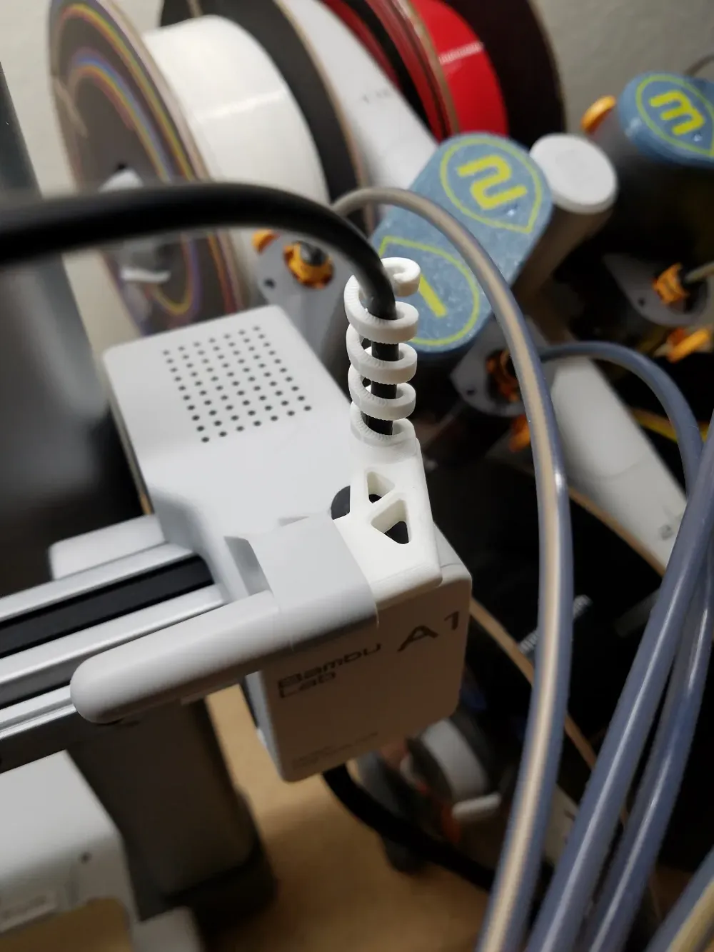 A1 Cable Routing, Cable guide Remixed by adc design MakerWorld ...