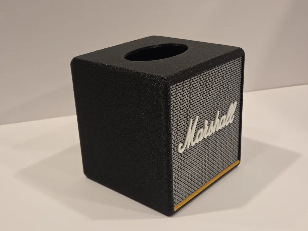 Marshall Amp - Small Tissue Box - Free 3D Print Model - MakerWorld