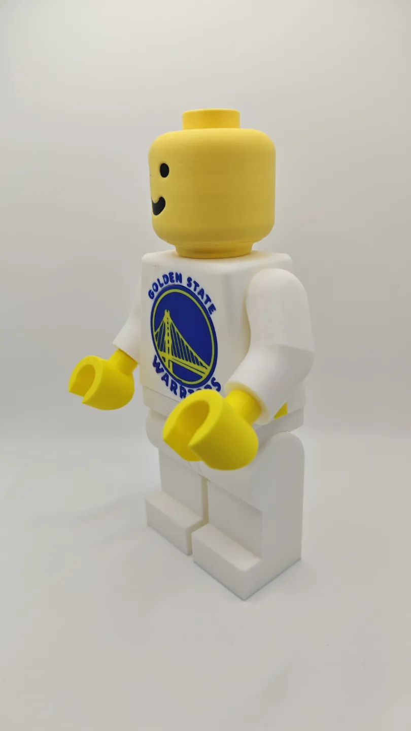 NBA Brick Man - Golden State Warriors (500%) by P78 MakerWorld ...
