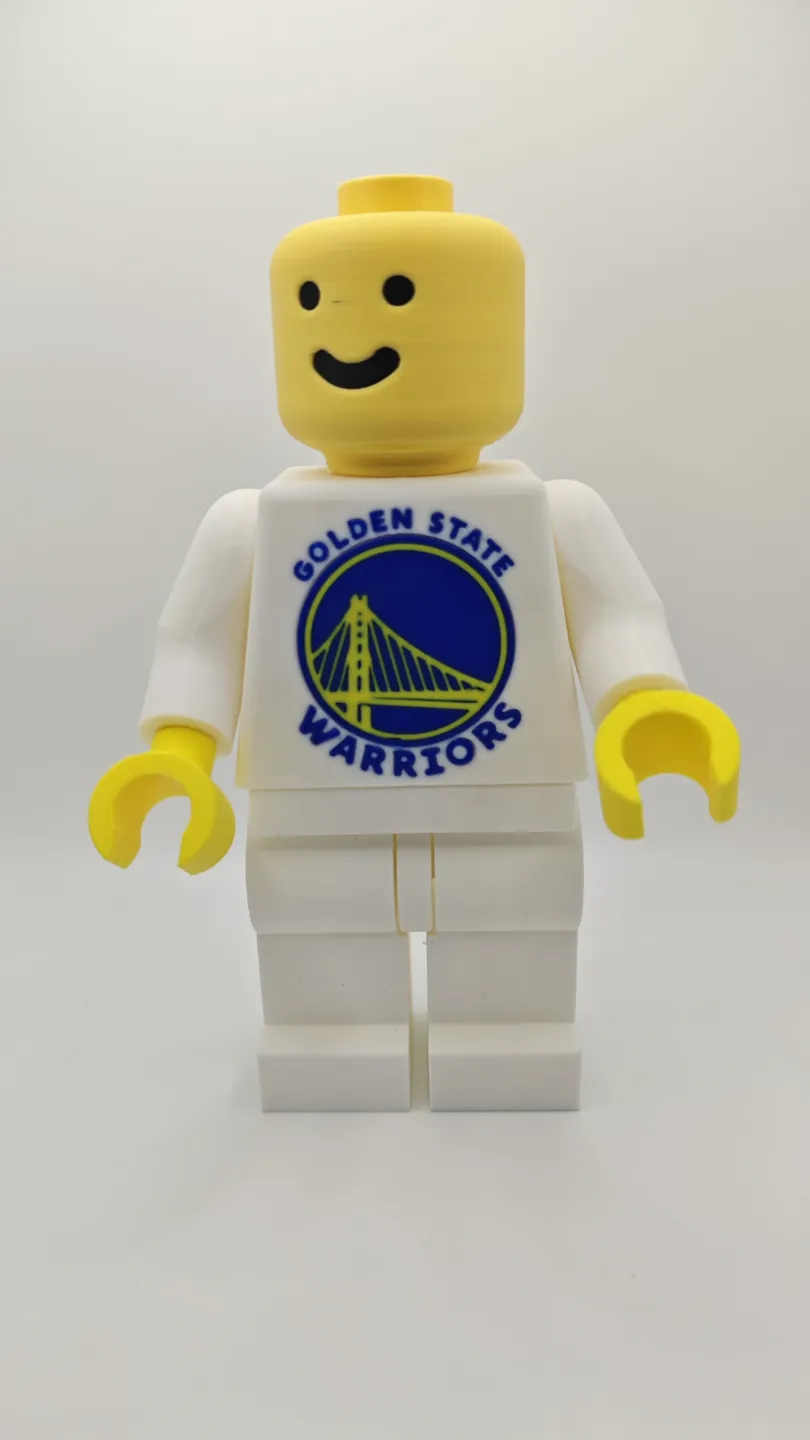 NBA Brick Man - Golden State Warriors (500%) by P78 MakerWorld ...