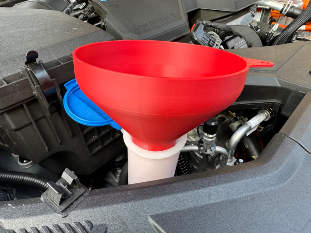 Funnel, Car funnel for VW Skoda Audi Seat - Free 3D Print Model ...