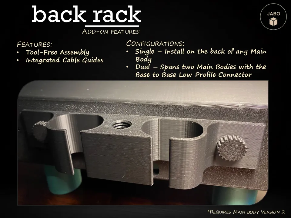 Adjustable Monitor Riser | Modular Desk Stand by JABO Designs ...