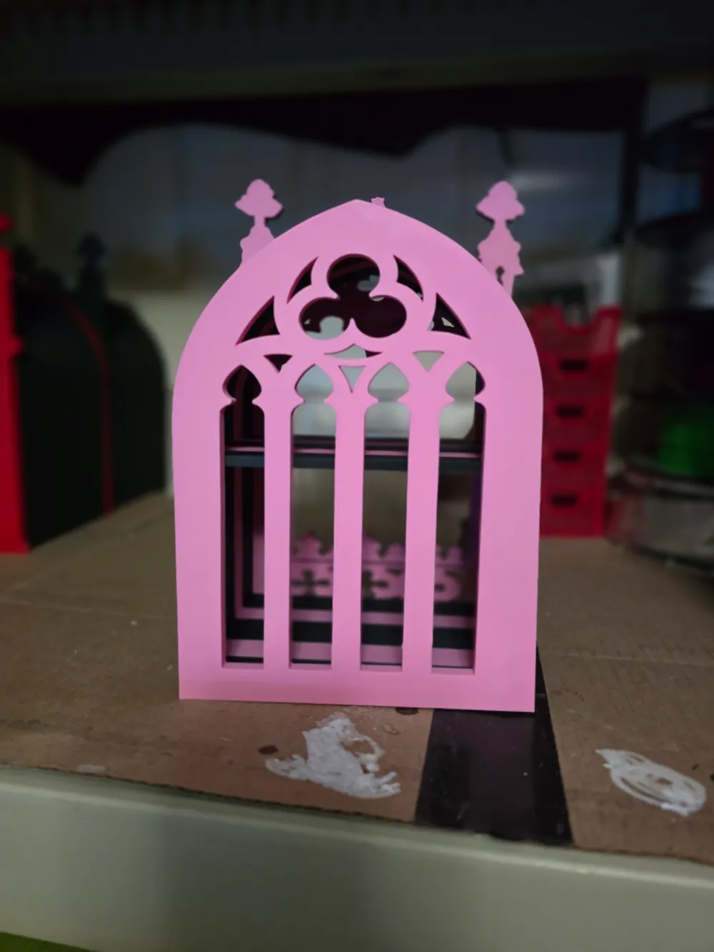 Gothic Shelving Display For Items like Crystals by sailortobin ...