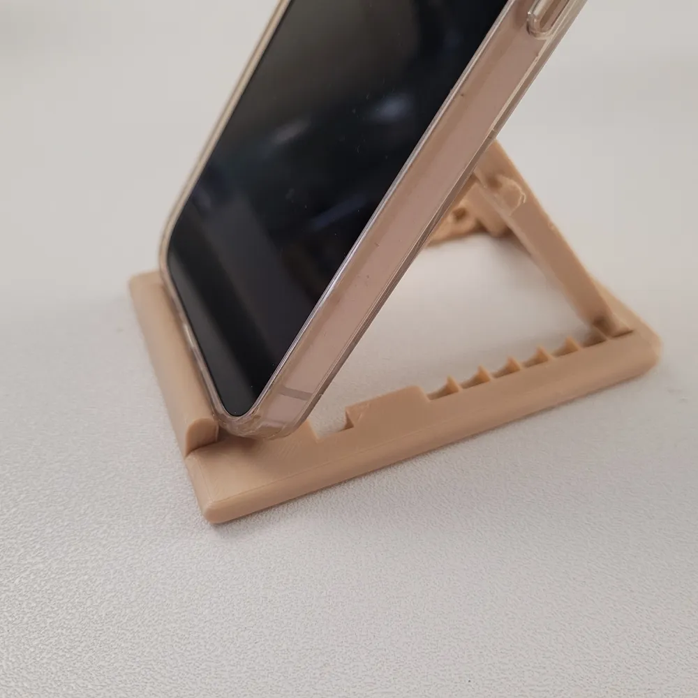 Foldable Phone Stand v2 - Free 3D Print Model - MakerWorld