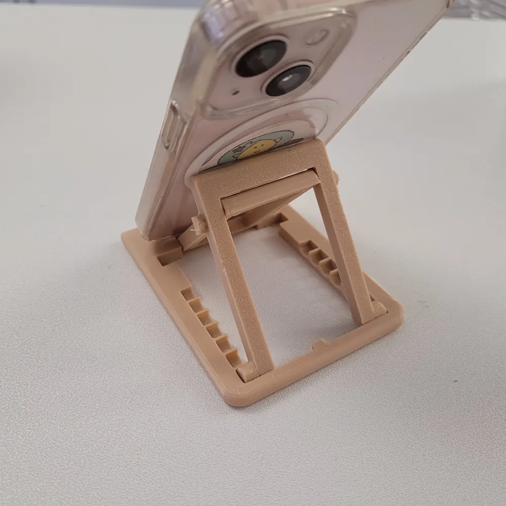 Foldable Phone Stand v2 - Free 3D Print Model - MakerWorld
