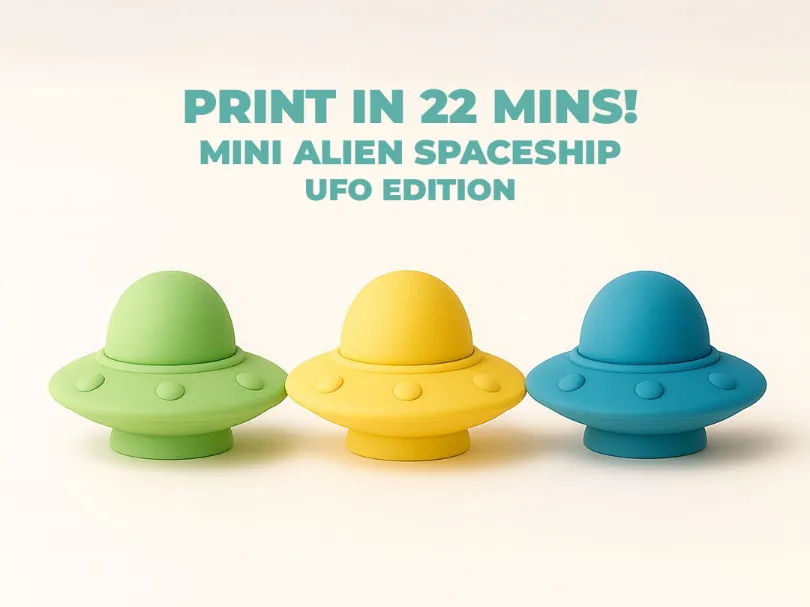 Mini Alien Spaceship – UFO Edition by CraftedDesigns MakerWorld ...