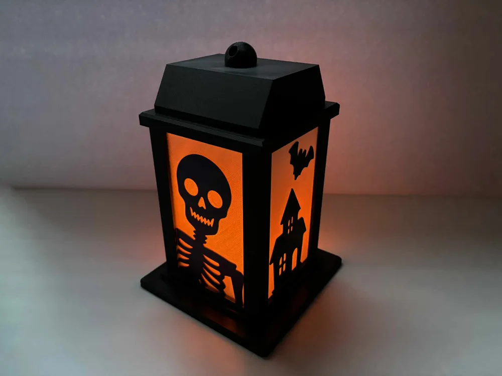 Spooky Halloween Lantern by Tinker Link MakerWorld: Download Free 3D Models