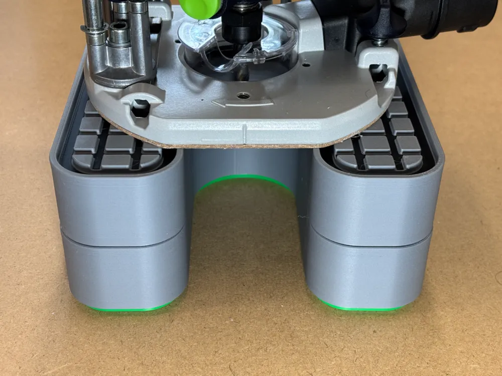 Modular Router Pod (for Bosch, Festool, Makita…) by alejepa - MakerWorld