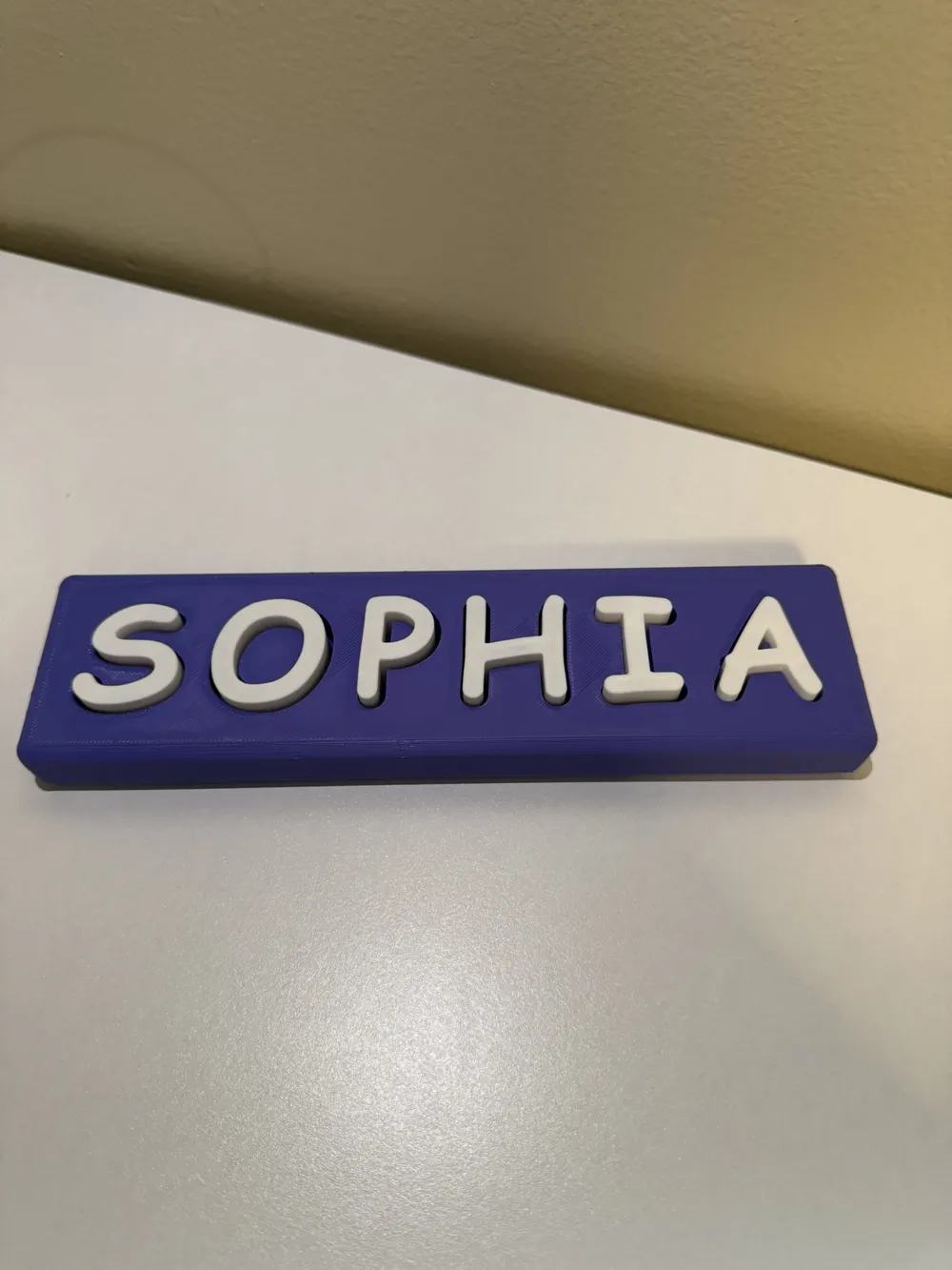 SOPHIA - Name Puzzle - Free 3D Print Model - MakerWorld