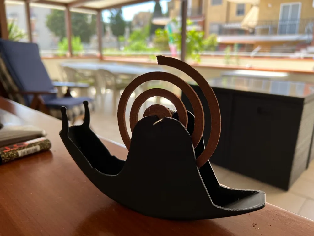 Snail Anti-mosquito spiral by ffrancom - MakerWorld
