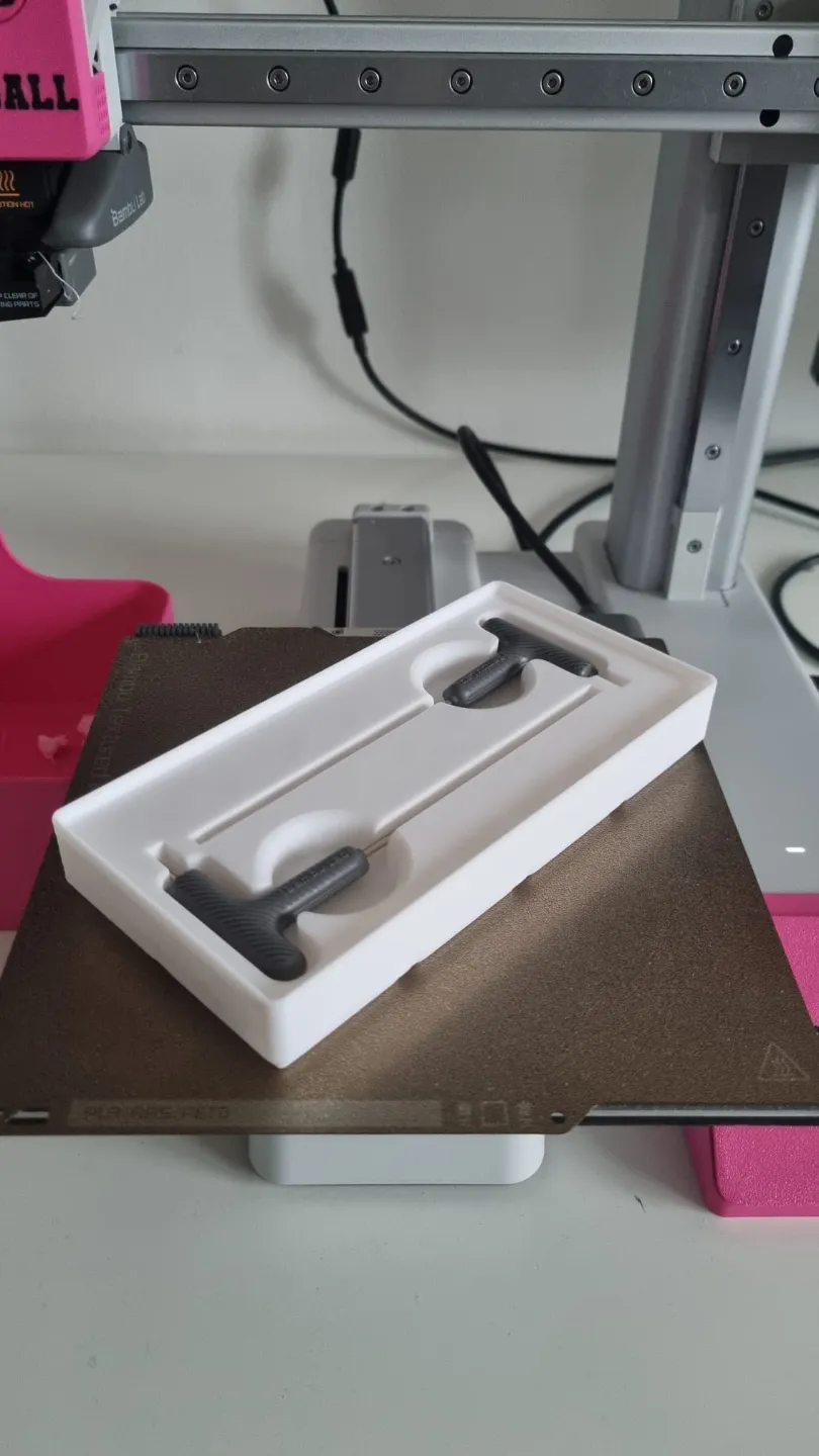 Gridfinity Allen Wrench Bambu Tool Holder by Plotterbilly - MakerWorld