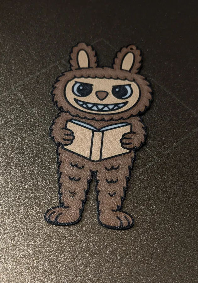 Bookmark Labubu by 3DX MakerWorld: Download Free 3D Models