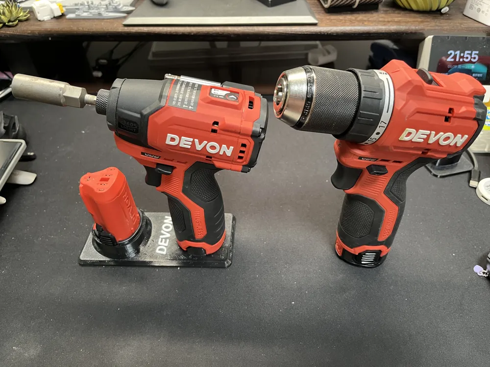 Large DEVON 12V Drill and Battery Storage Display Stand V1.0 ...