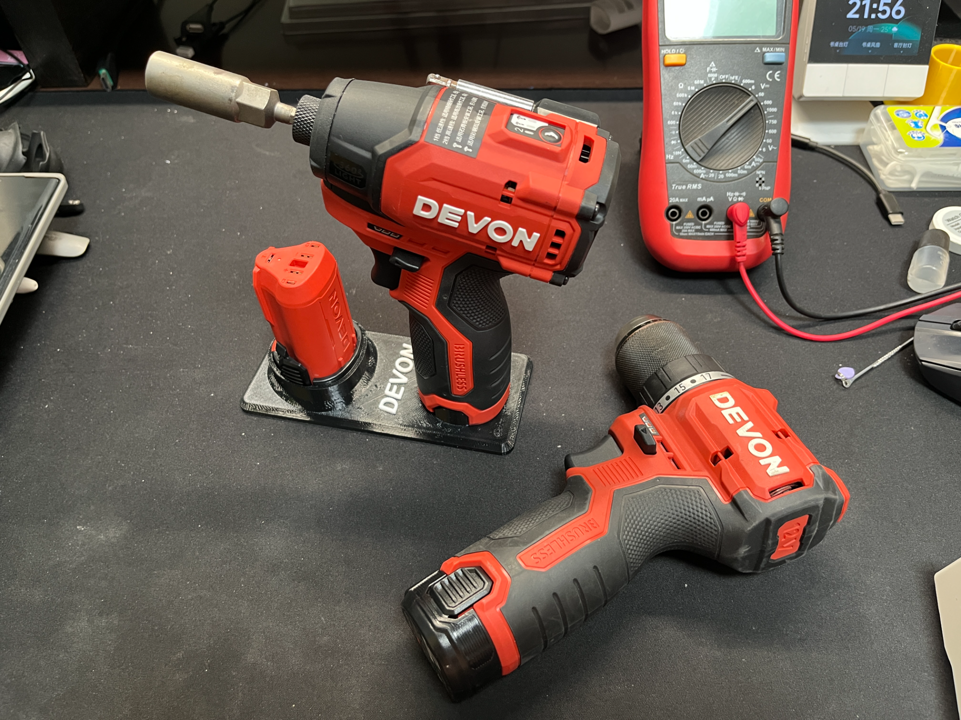 Large DEVON 12V Drill and Battery Storage Display Stand V1.0 ...