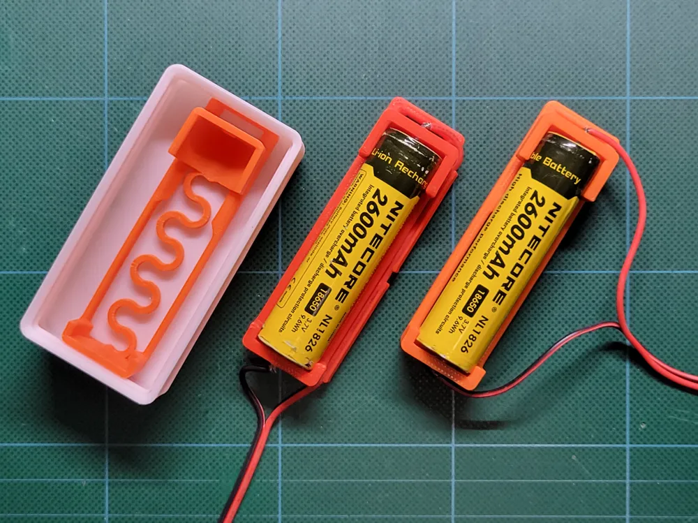 18650 Battery Holder by hargo MakerWorld: Download Free 3D Models