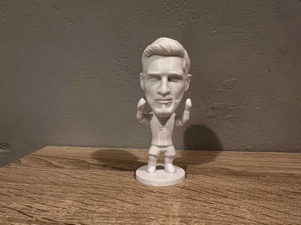 Lionel Messi - Soccer - Football - figure - Free 3D Print Model ...
