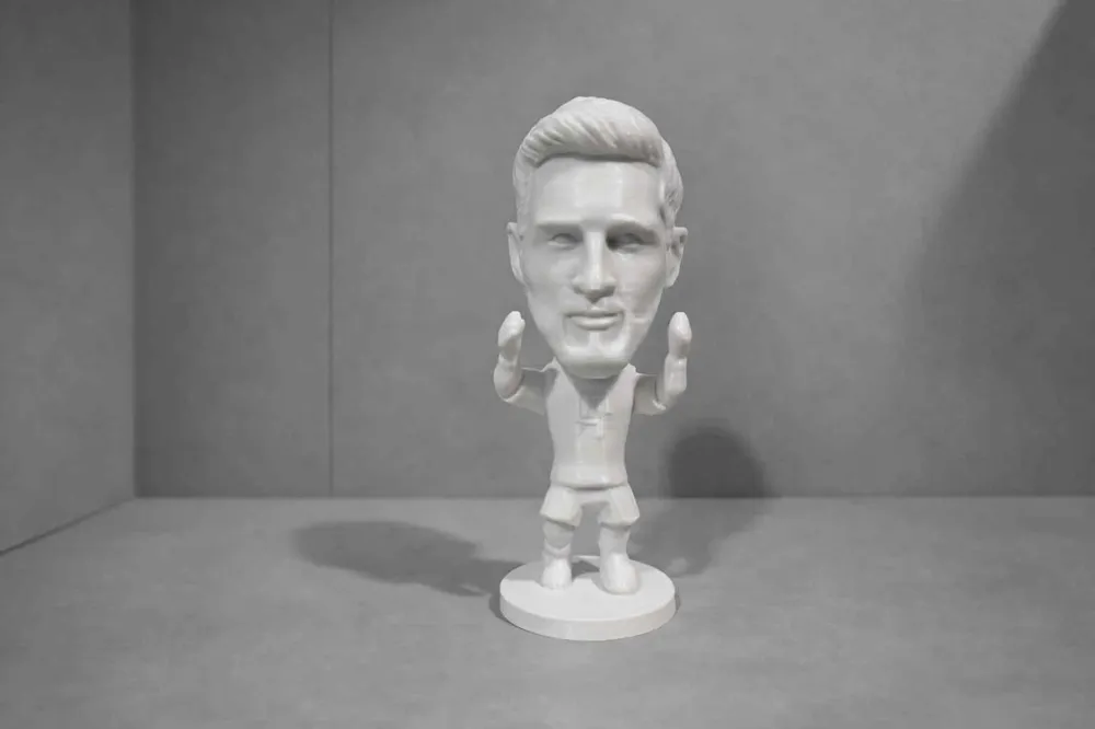 Lionel Messi - Soccer - Football - figure - Free 3D Print Model ...