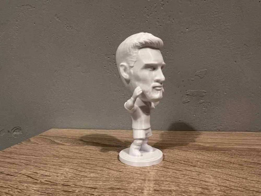 Lionel Messi - Soccer - Football - figure - Free 3D Print Model ...