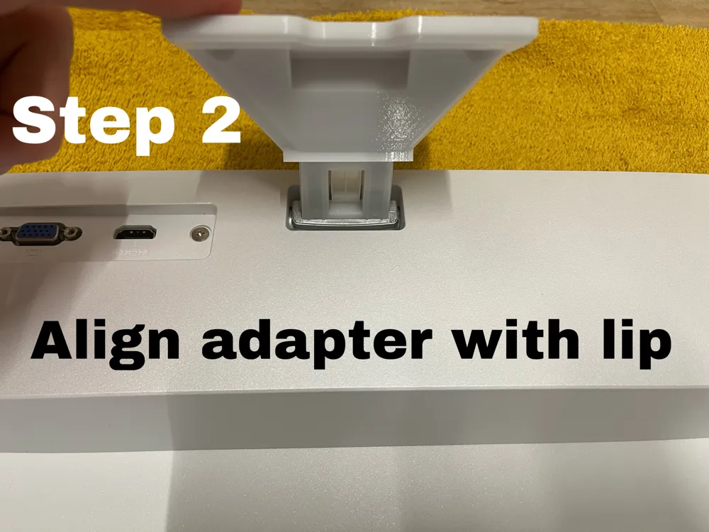 Universal HP VESA adapter - Free 3D Print Model - MakerWorld