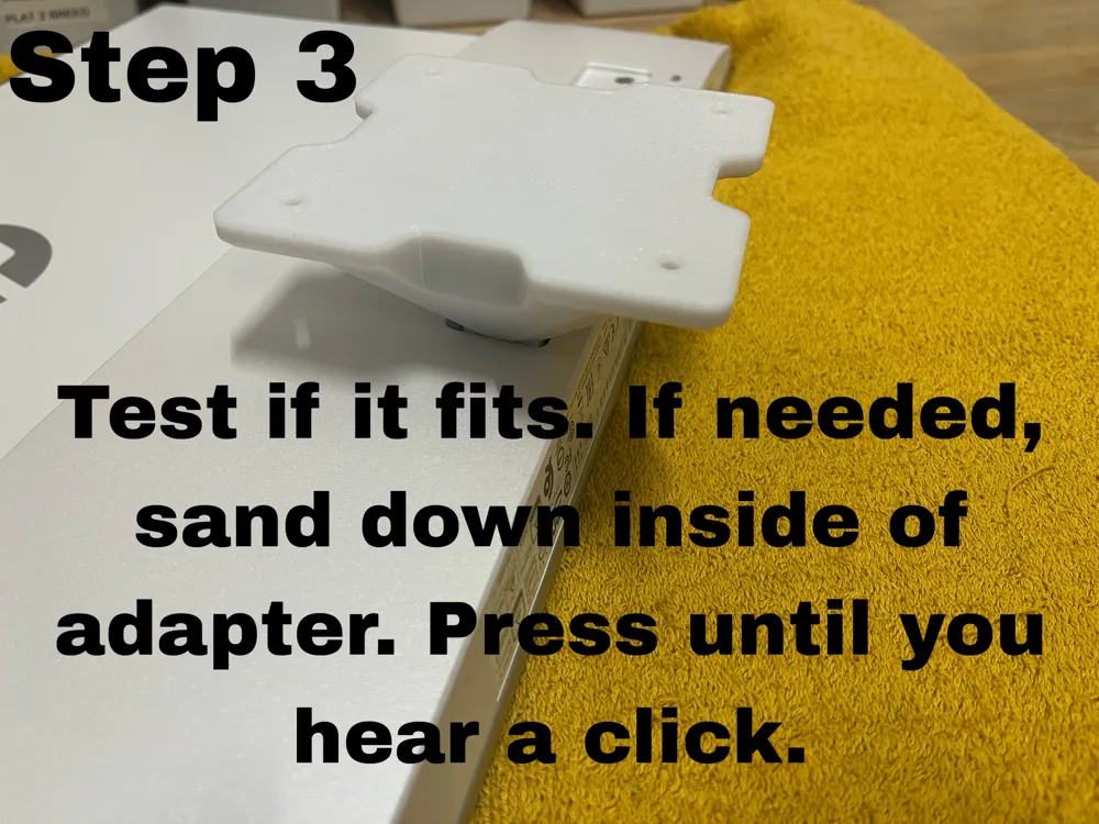 Universal HP VESA adapter - Free 3D Print Model - MakerWorld