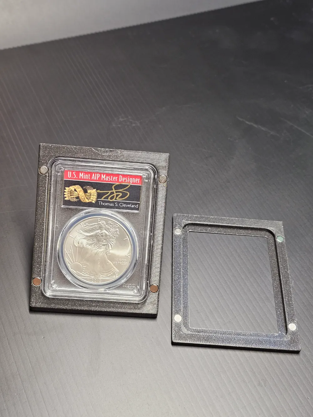 PCGS Coin Holder/ Display - Free 3D Print Model - MakerWorld