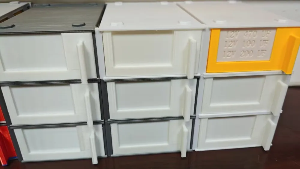 Stackable Parts Box, Storage Box - Free 3D Print Model - MakerWorld