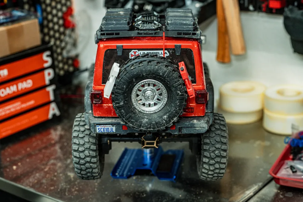 Axial SCX 10.3 Jeep JLUR Rear Bumper Remixed by Artur - MakerWorld