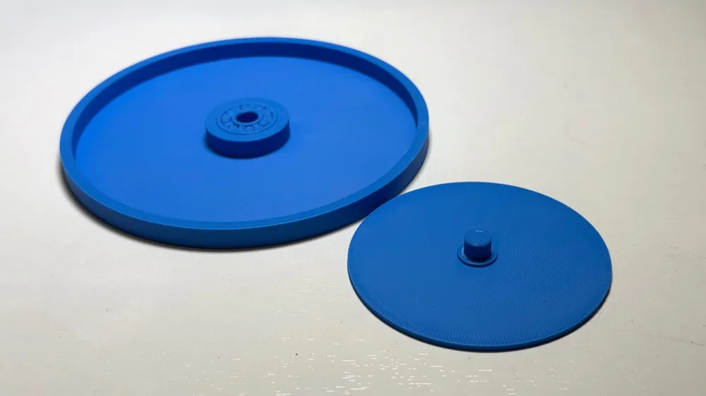 Lazy Susan Lightweight - ⌀130 mm (36 g) - Free 3D Print Model - MakerWorld